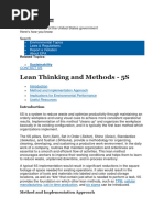 5S AND 3R Principles | PDF | Recycling | Waste