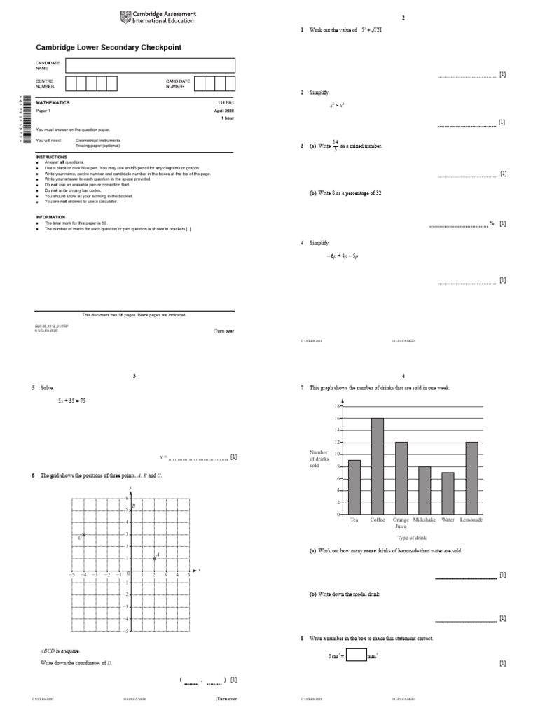 Math 4 | PDF | Length