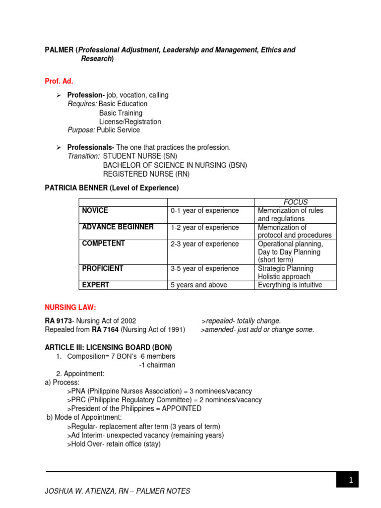 Palmer Notes | PDF | Sampling (Statistics) | Leadership