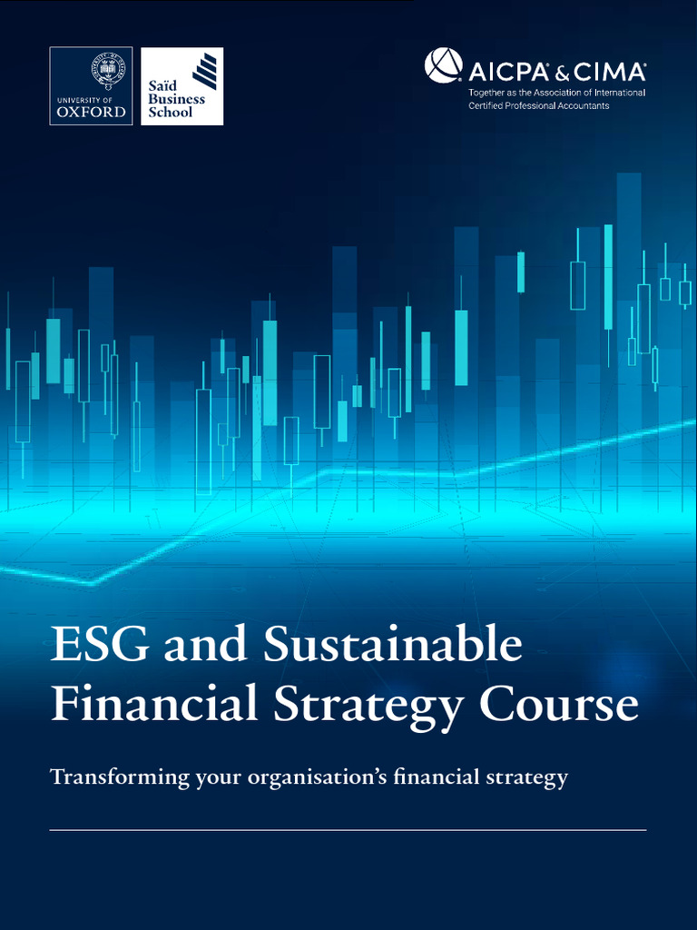 ESG-Oxford-CIMA Program Esg-Sustainable-Financial-Strategy-Course (240226) | PDF ...