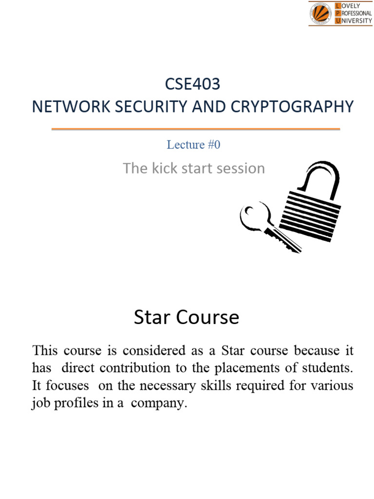 ZeroLecture CSE403 | PDF | Cryptography | Engineering