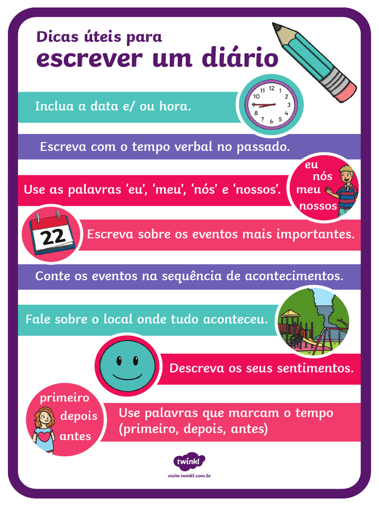 Dicas Úteis para Escrever Um Diário | PDF