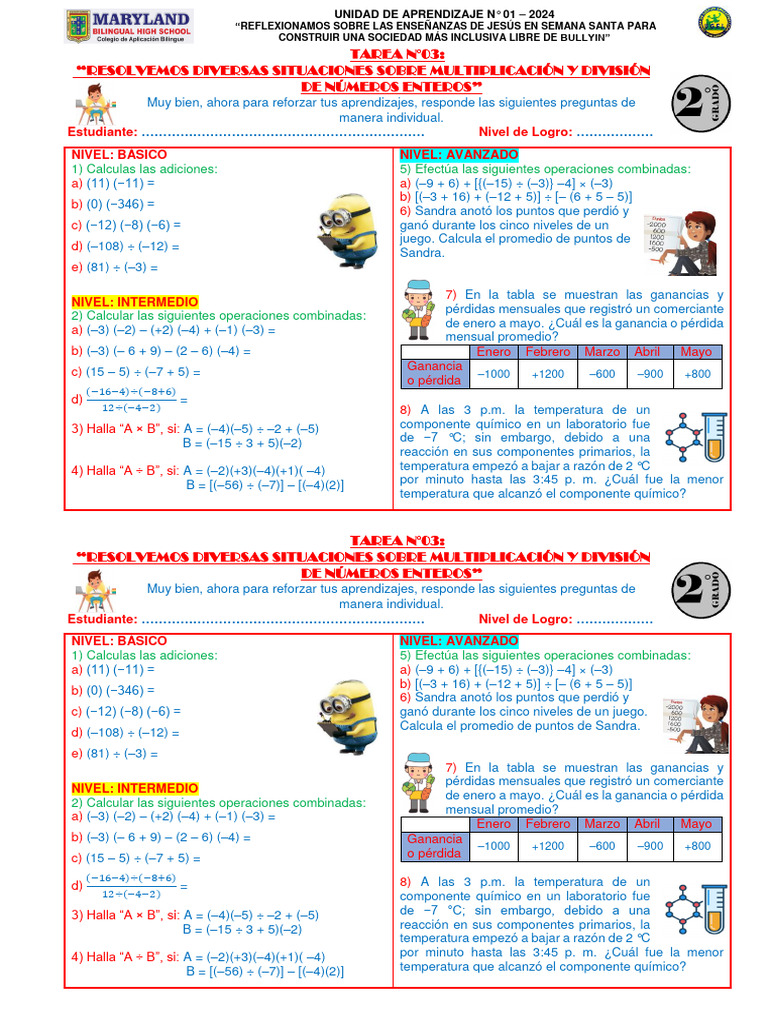 Tarea 3-2do-Ua1-2024-1 | PDF