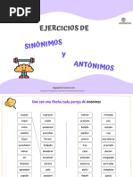 100 Ejemplos de Palabras Con An, En, In, On, Un | PDF