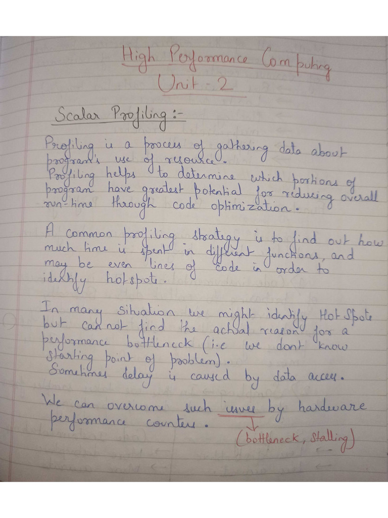 HPC Unit 2 | PDF