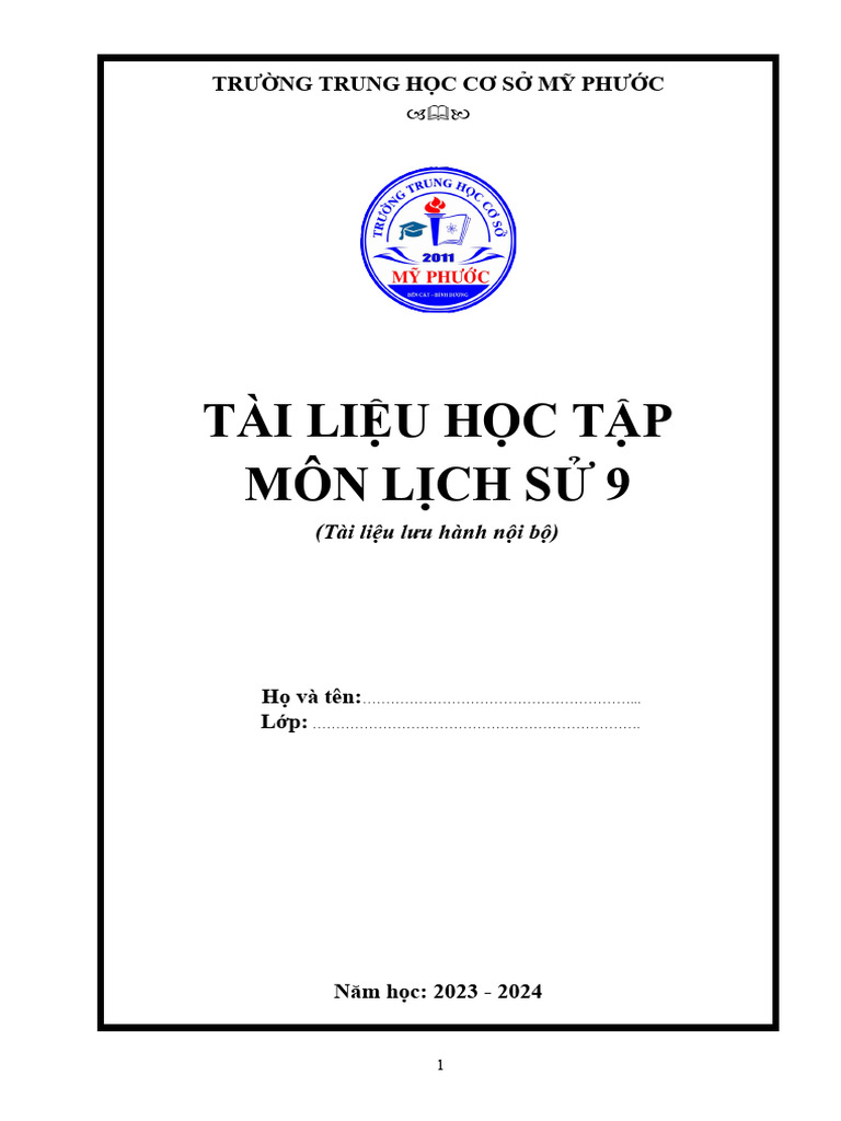 Noi Dung Bai Lich Su 9 - Hkii | PDF