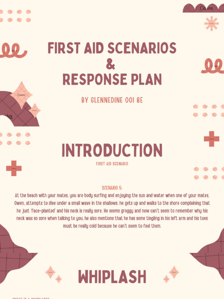 First Aid Scenarios & Response Plan | PDF