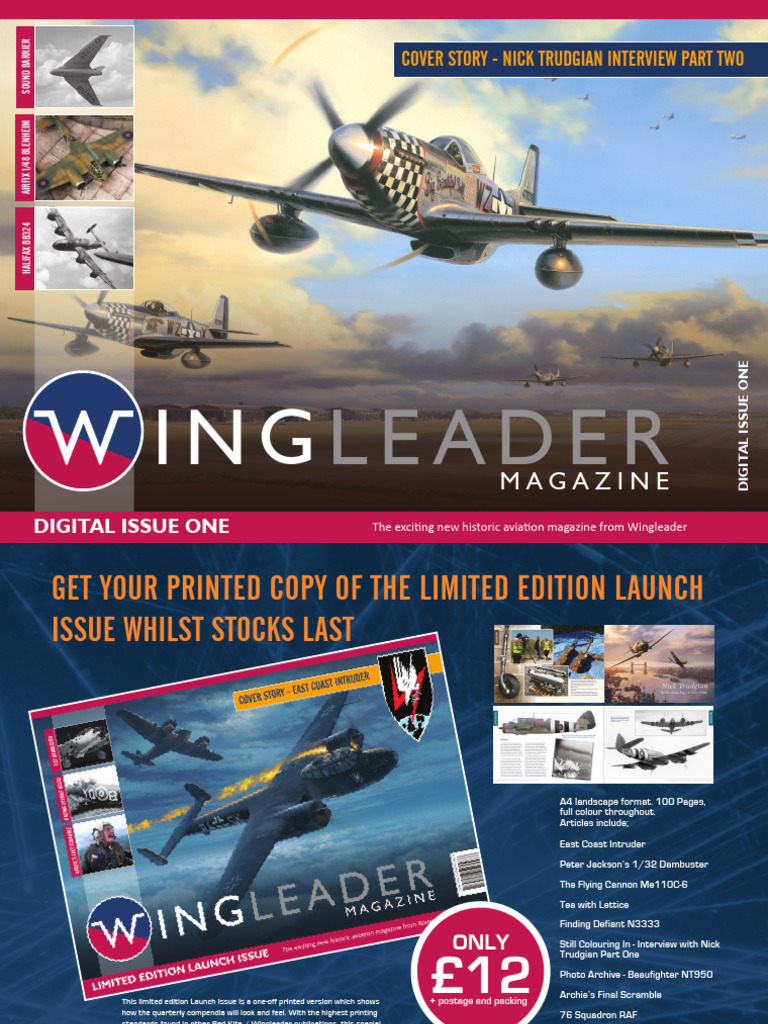 Wingleader Magazine Issue 1 | PDF | Camouflage | Landing Gear