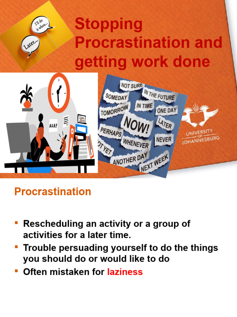 Procrastination | PDF | Professional Skills | Procrastination