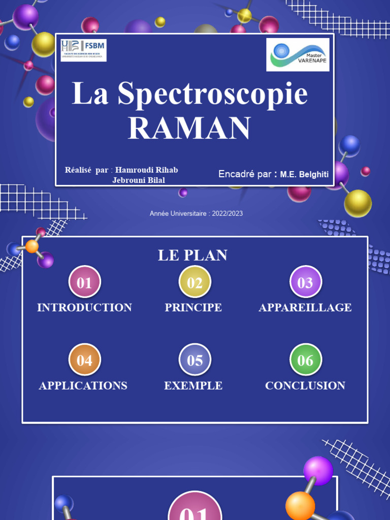 Spectro RH 1 2 Final 1 | PDF | Spectroscopie Raman | Électrodynamique
