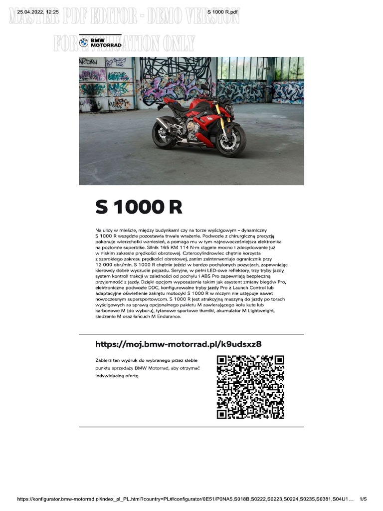 S 1000 R PDF | PDF
