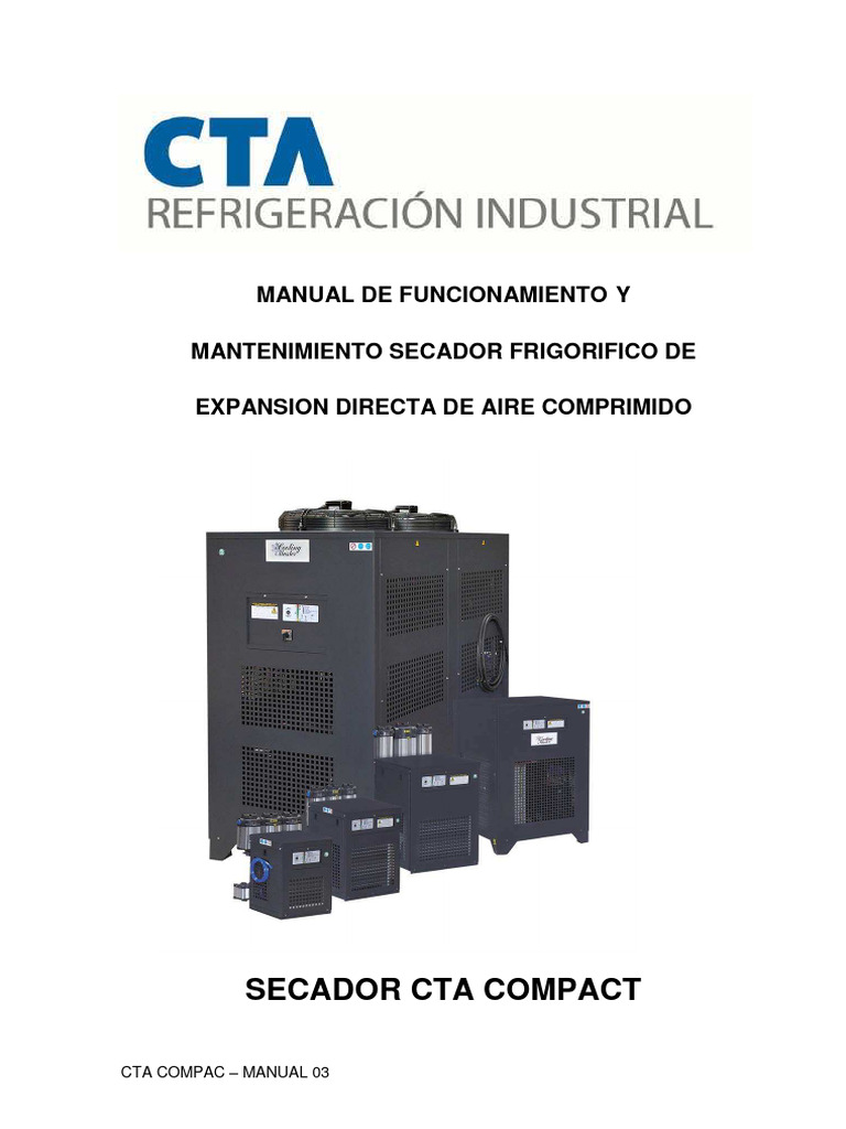 Cta Manual Compac | PDF | Refrigeración | Presión