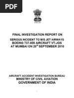 Preliminary Report VT-ANB | PDF | Aviation Accidents And Incidents ...