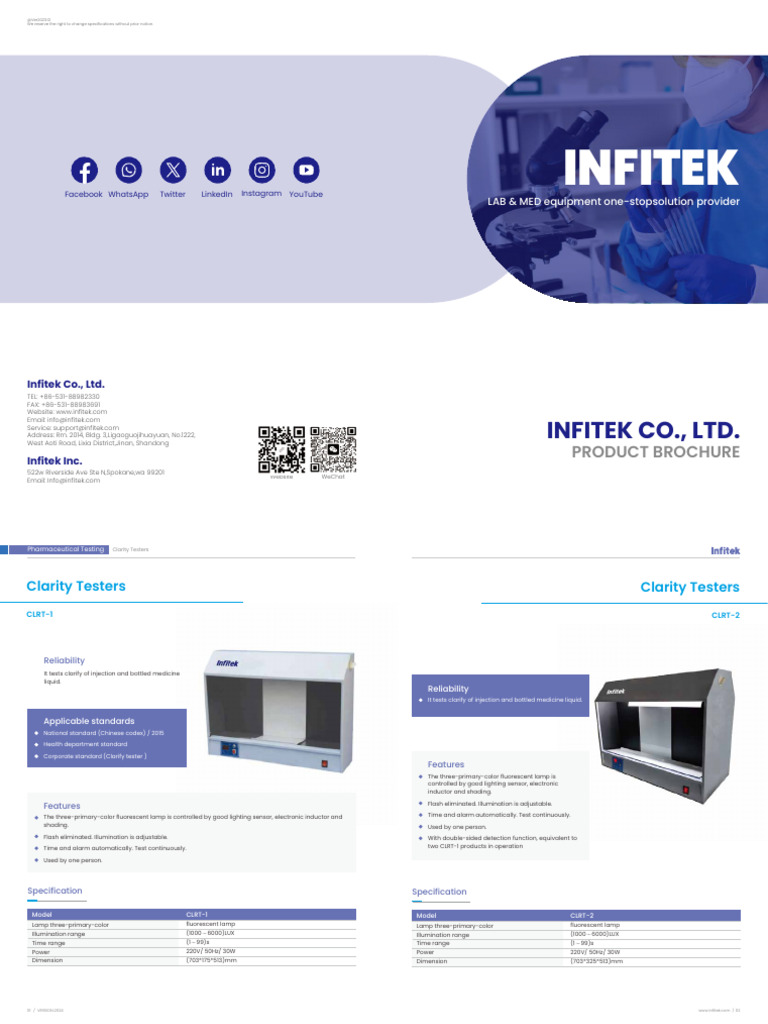 【Catalog】Pharmaceutical Testing | PDF | Tablet (Pharmacy) | Calibration