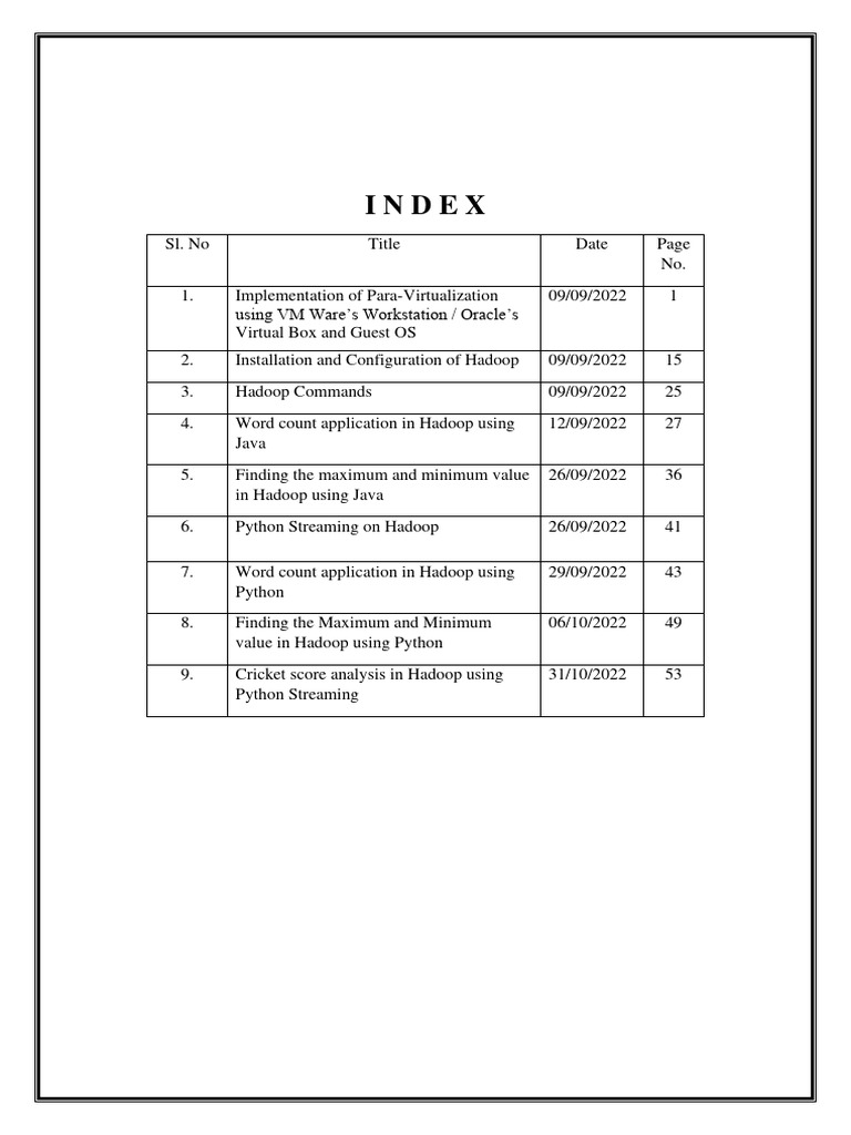 CC Record | PDF | Virtual Machine | Apache Hadoop