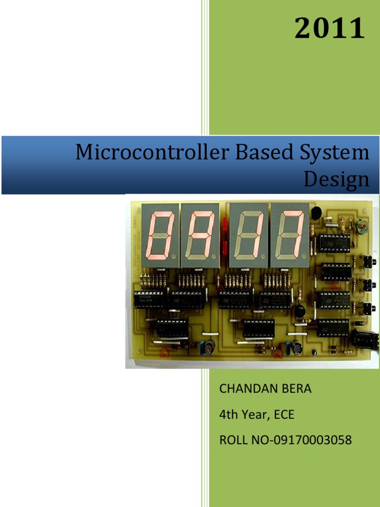 Micro-Controller Based System Design | PDF | Flash Memory | Random Access Memory