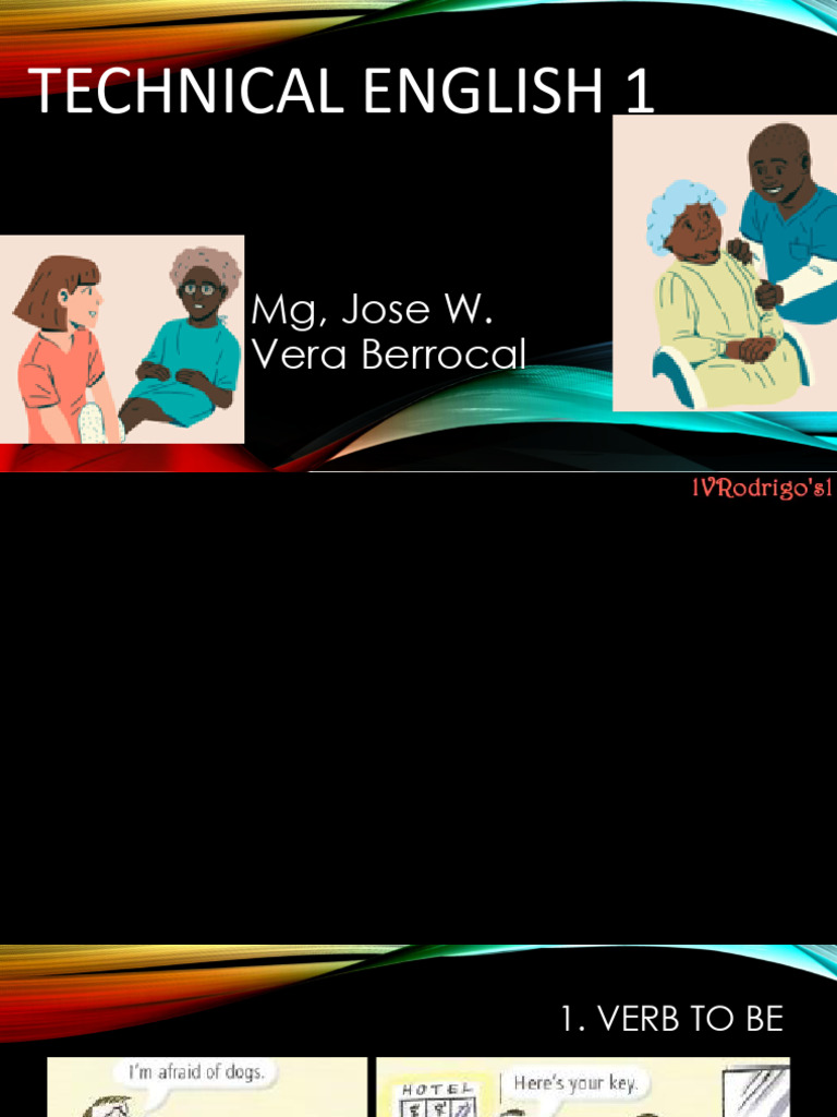 Technical English Presentation 1 | PDF | Verb | Linguistics