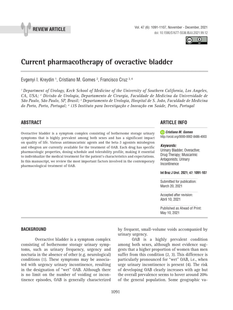AM Drugs | Download Free PDF | Urinary Incontinence | Pharmacology