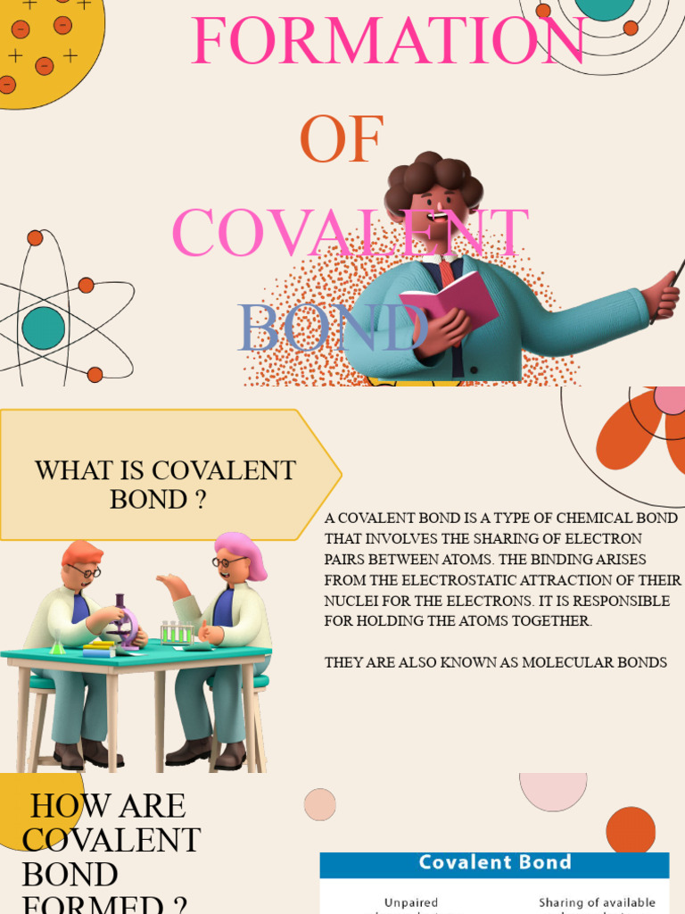Formation of Covalent Bond | PDF