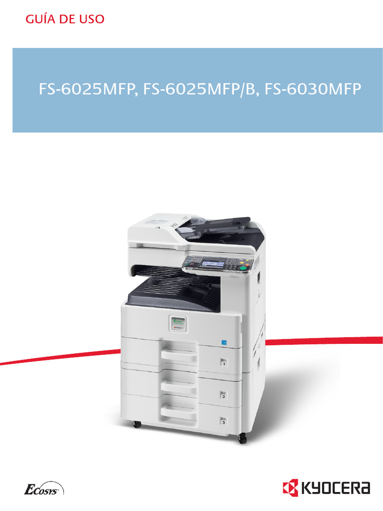 FS-6025MFP 6025MFPB 6030MFP Og Es | Descargar gratis PDF | Fax ...