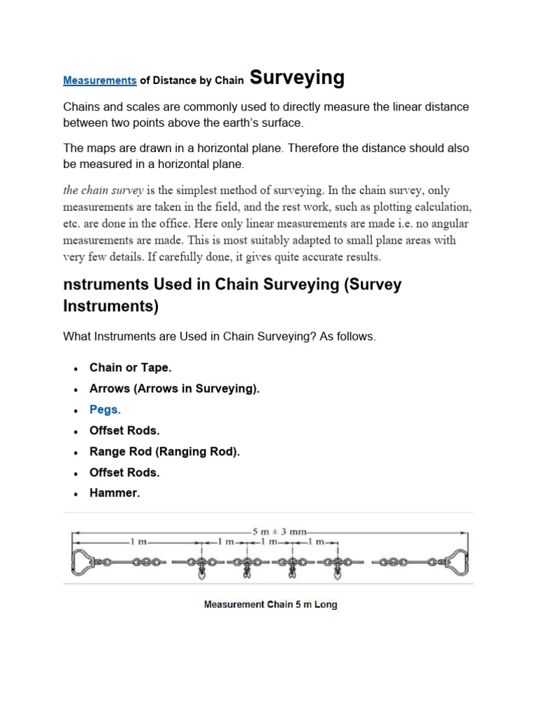 Measurements Pdf Surveying Metrology