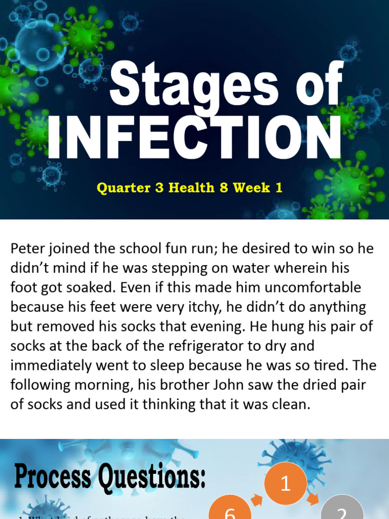 Q3-PPT-HEALTH8 - Week 1 (Stages of Infection) | PDF | Infection | Common Cold