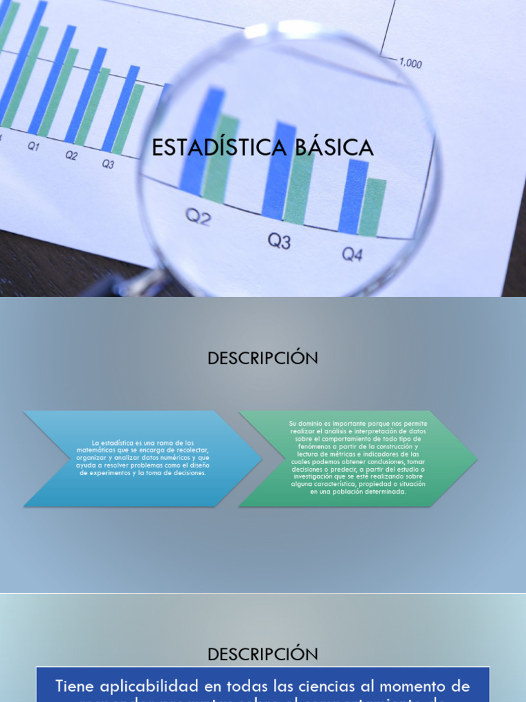 Estadística Básica | PDF | Muestreo (Estadísticas) | Estadísticas