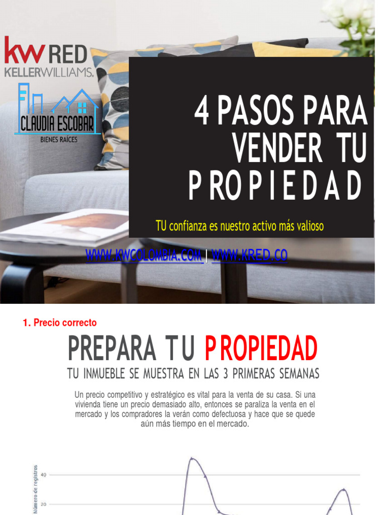 4 Pasos para Vender tu Propiedad | PDF | Marketing | Mercado (economía)