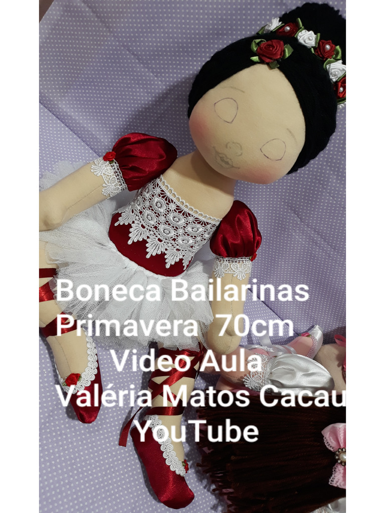Boneca Bailarinas Primavera - Valéria Matos (Cacau) | PDF