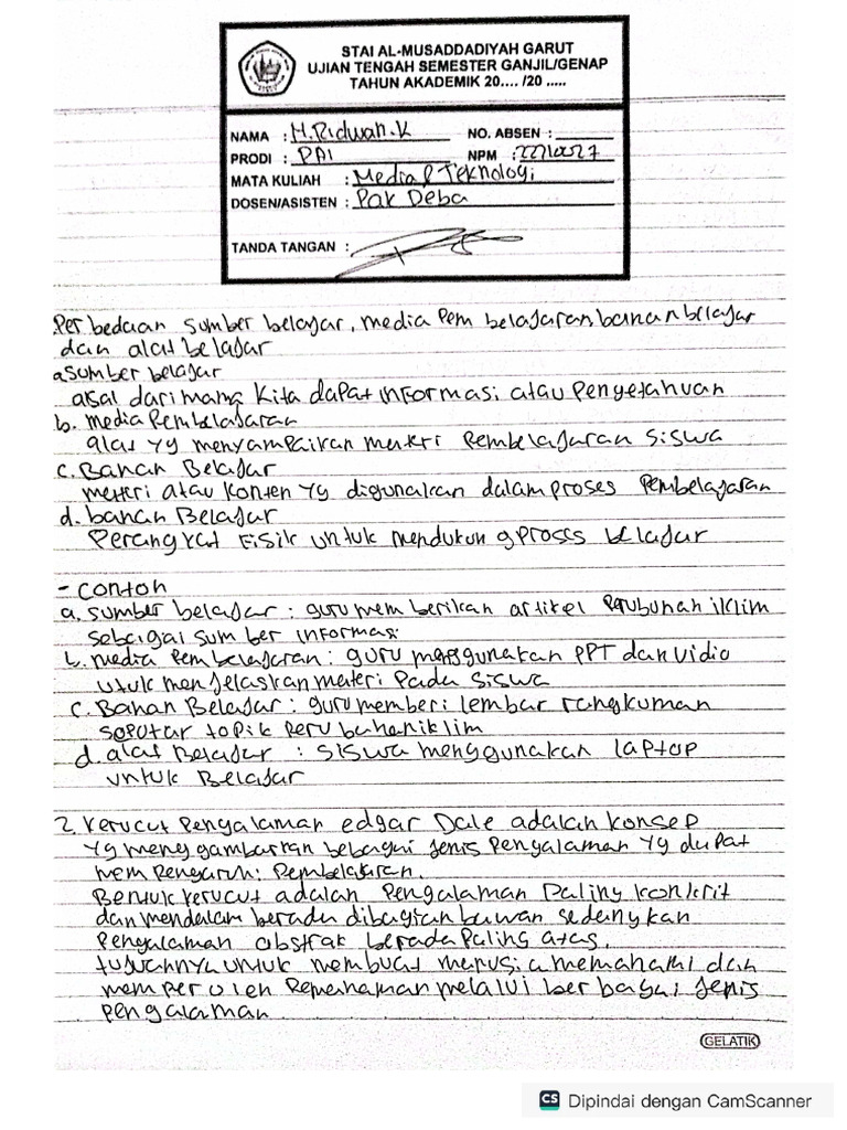 Uts Media Ridwan | PDF