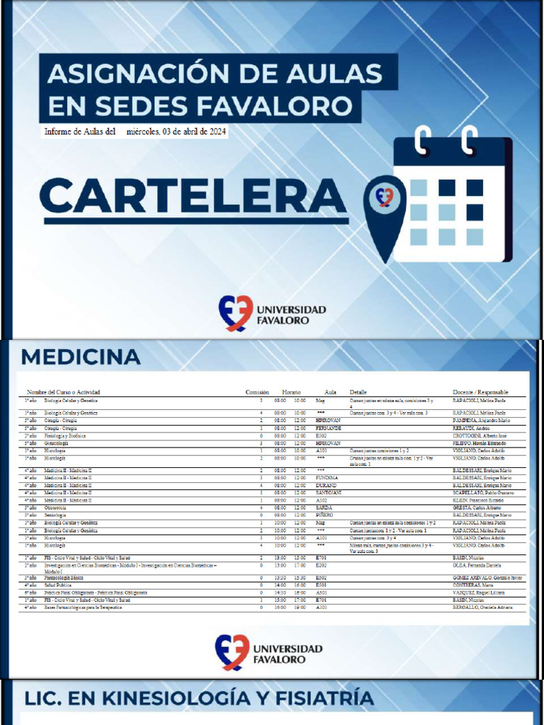 Cartelera 03-04 | PDF