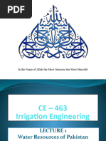 List of Canals in Pakistan - Wikipedia | PDF | Indus River | Hydrology