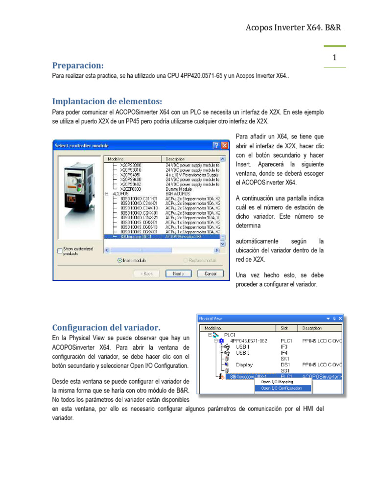 Acopos Inverter X64 | PDF | Informática | Ciencias de la Computación