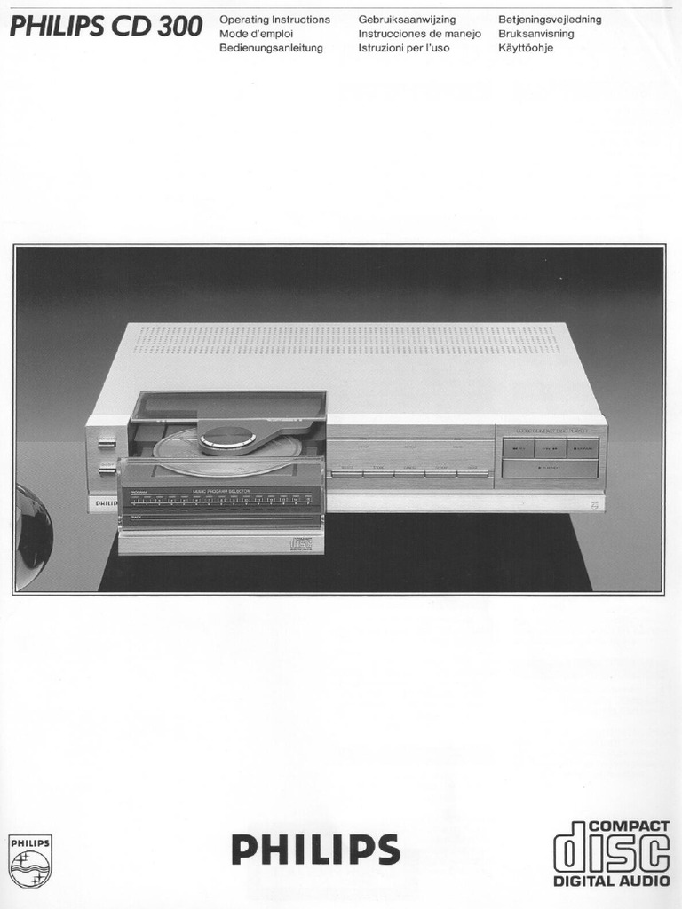 Hfe Philips Cd300 en | PDF