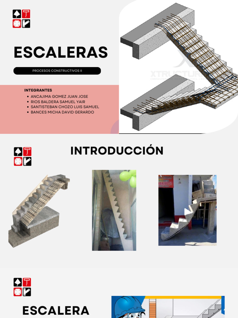 ESCALERAS | PDF | Escalera | Fundación (Ingeniería)