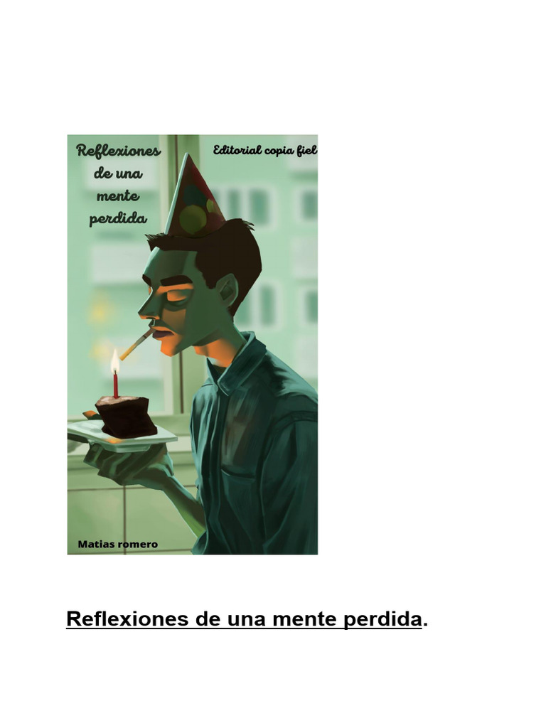 Reflexiones de Una Mente Perdida | PDF | Pensamiento | Verdad
