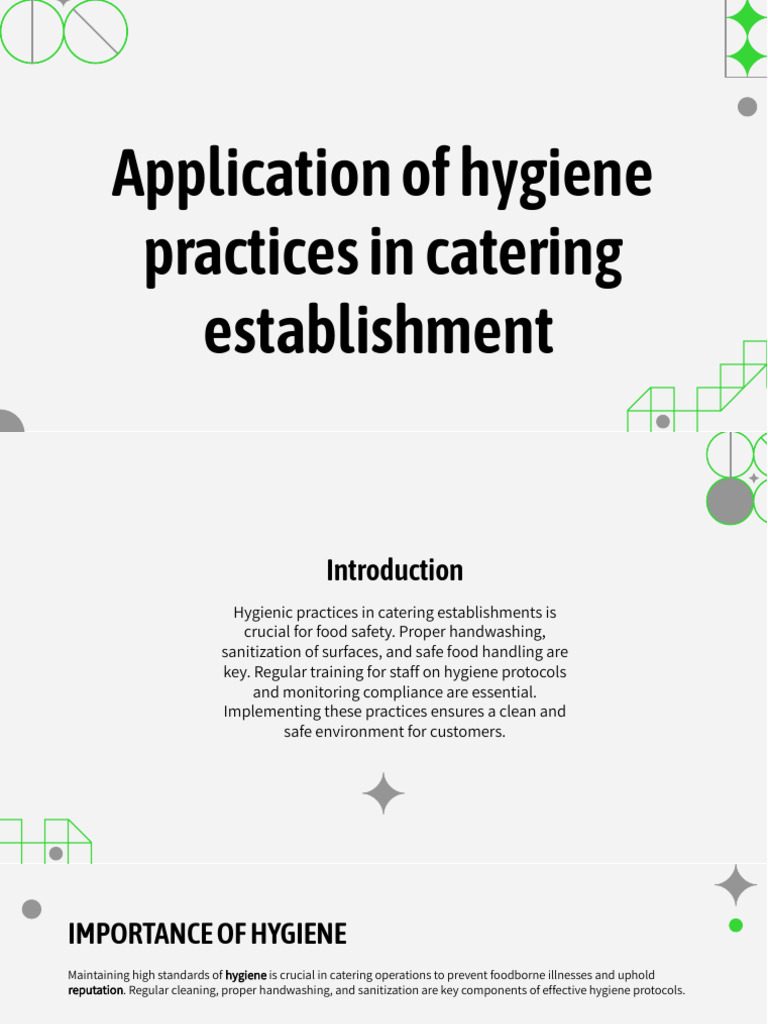 Assignment | PDF | Hygiene | Food Safety