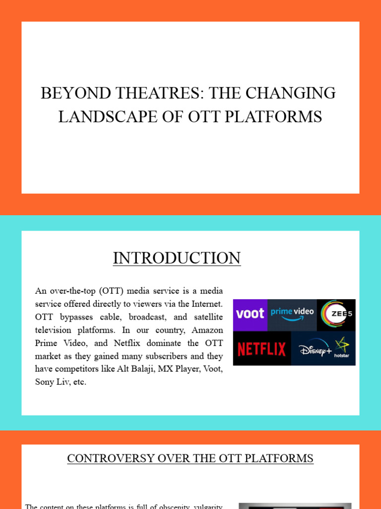 Regulations on Ott Platforms | PDF | Information | Justice