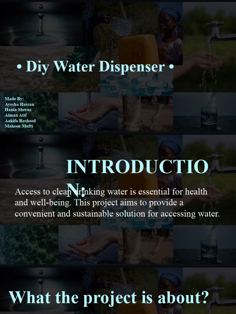 DIY Water Dispenser Project Guide | PDF