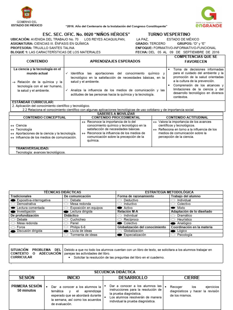 1) CIENCIA Y TECNOLOGIA | PDF | Evaluación | Conocimiento