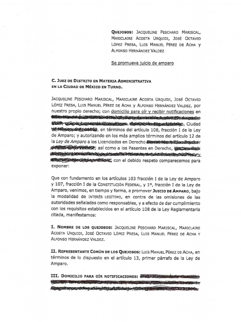 Escrito de La Demanda 1187 2918 | PDF