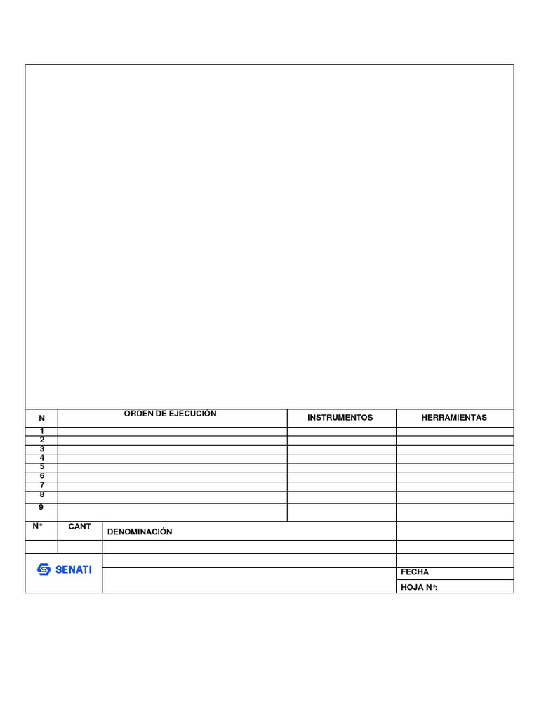 Formato de Hoja de Tareas | PDF