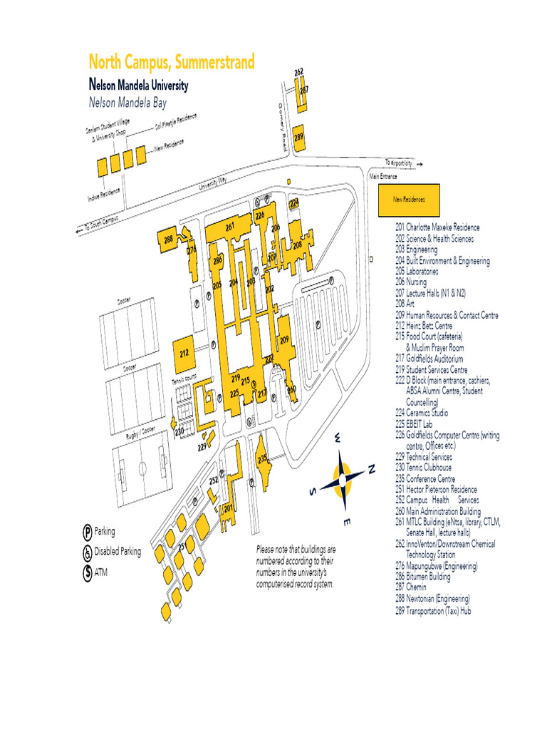 2023 Campus Maps (North) | PDF | Science