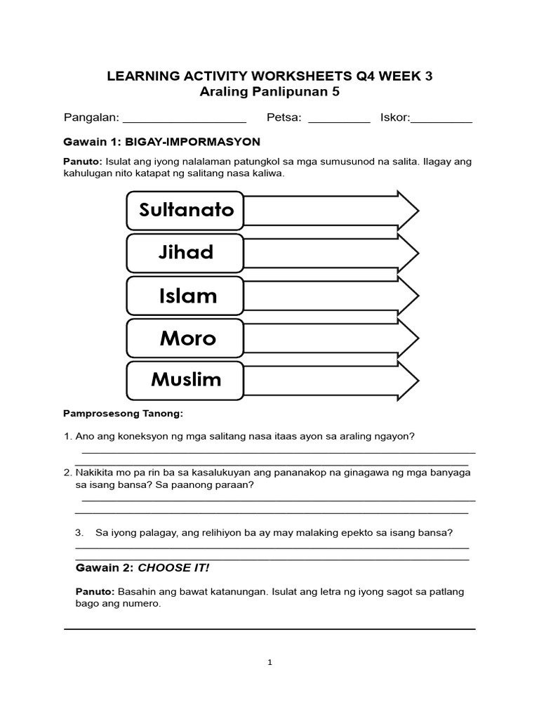 AP5 Q4 Week 3 New | PDF