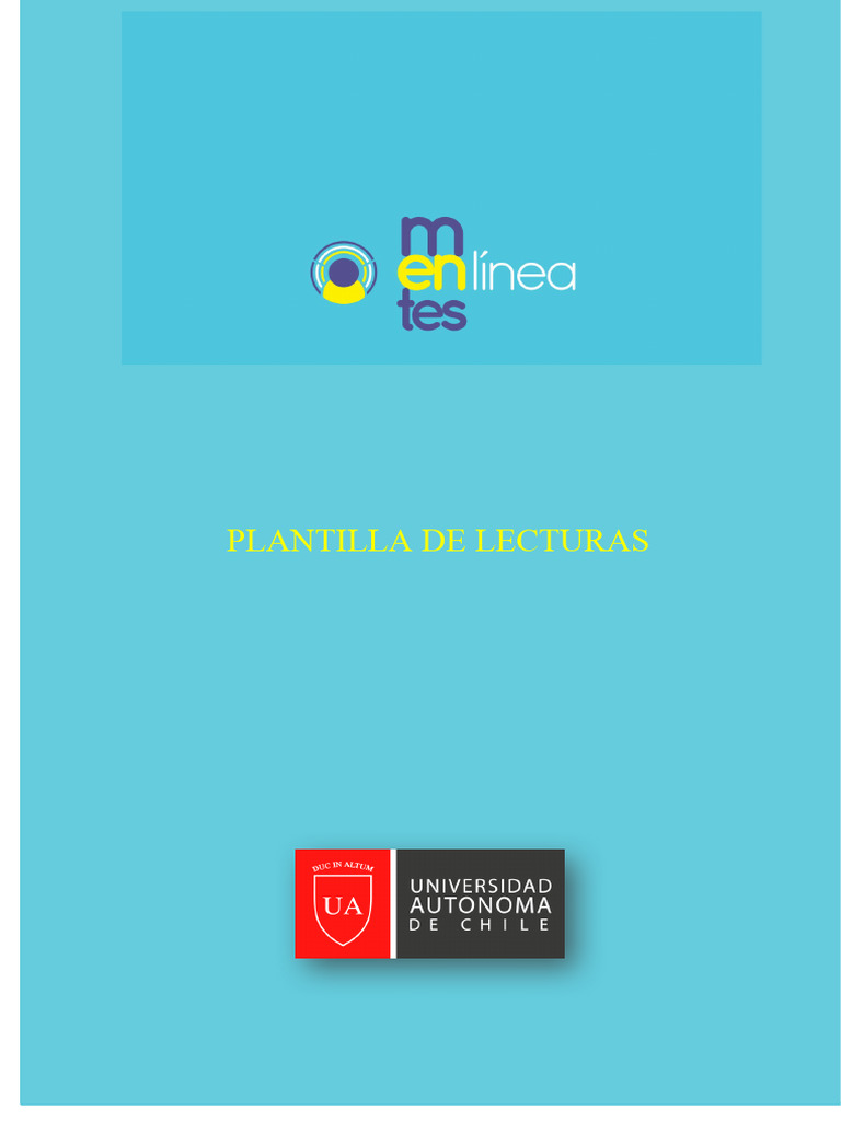 Copia de Plantilla de Lectura UNIDAD 4 Para Mtje | PDF | Estadísticas ...