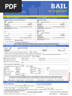 Formulaire Bail Regie Du Logement | PDF | Logement | Chèque