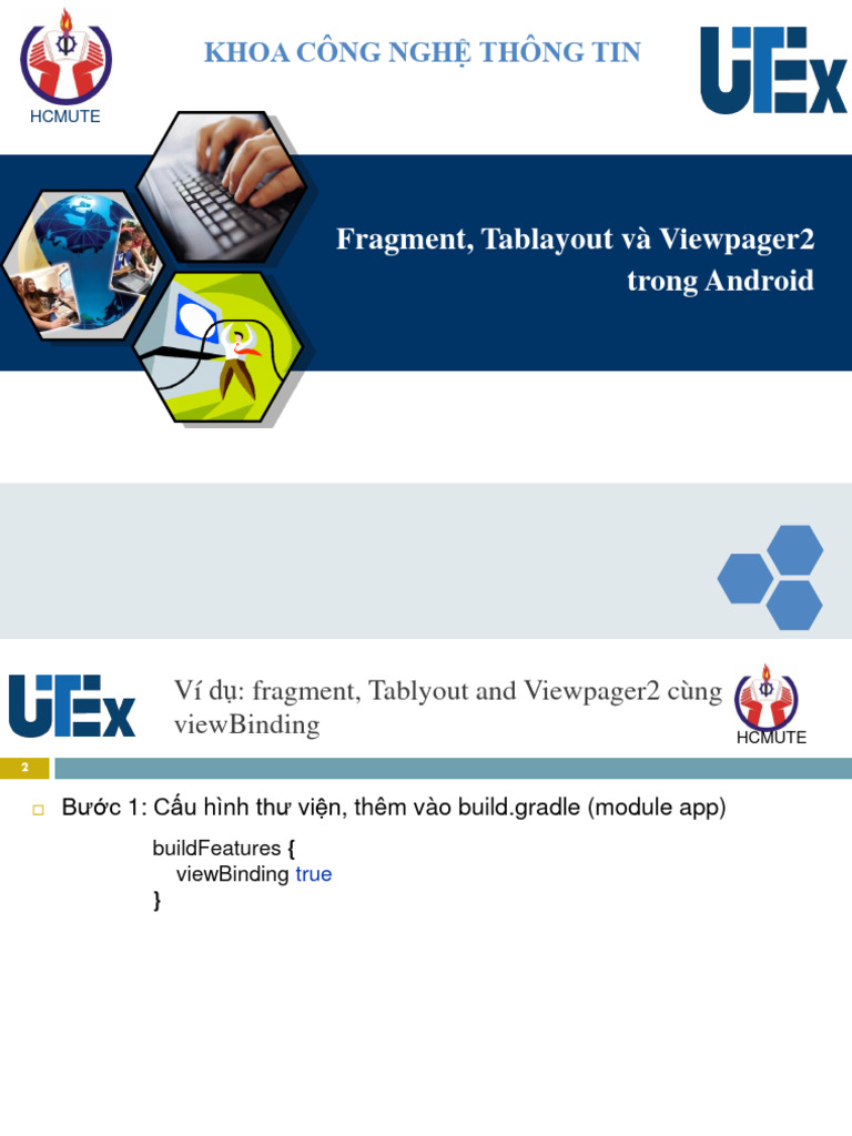 Fragment, Tablayout and Viewpager2 | PDF