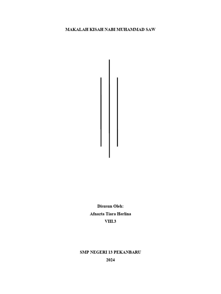 MAKALAH Kisah Nabi Muhammad | PDF