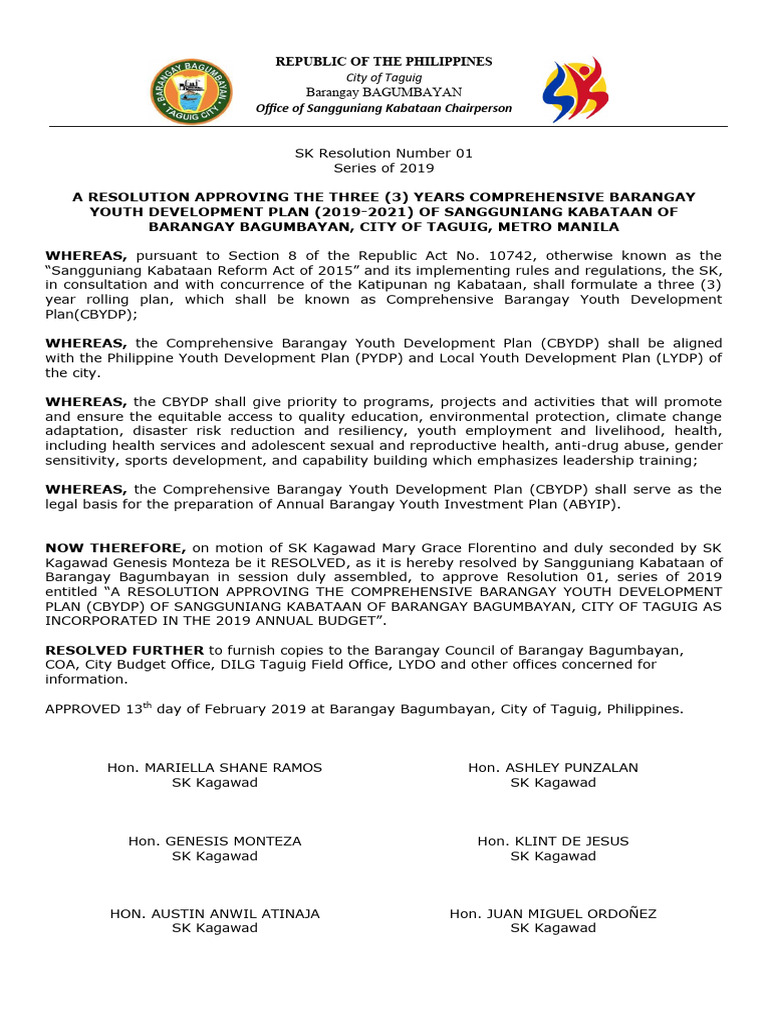 Cbydp Resolution PDF Free | PDF | Cooking, Food & Wine