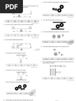 Pulley System Aptitude Test Questions | PDF | Mechanical Engineering ...